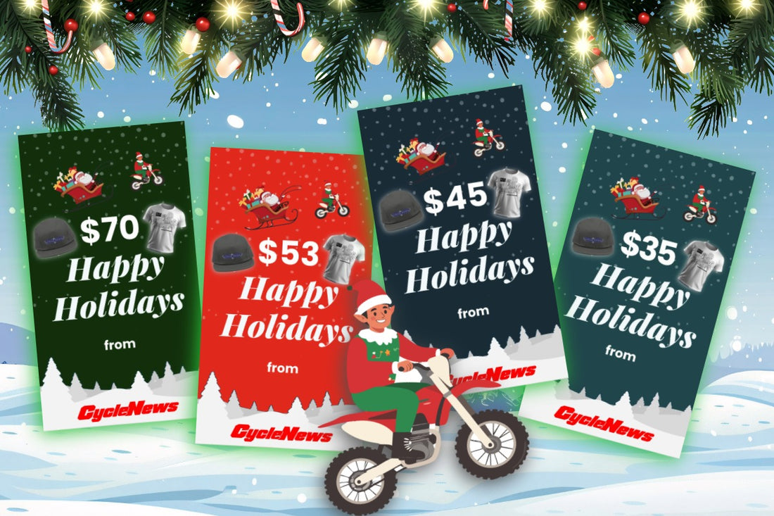 Cycle News - Holiday Gift Cards – Cycle News Shop
